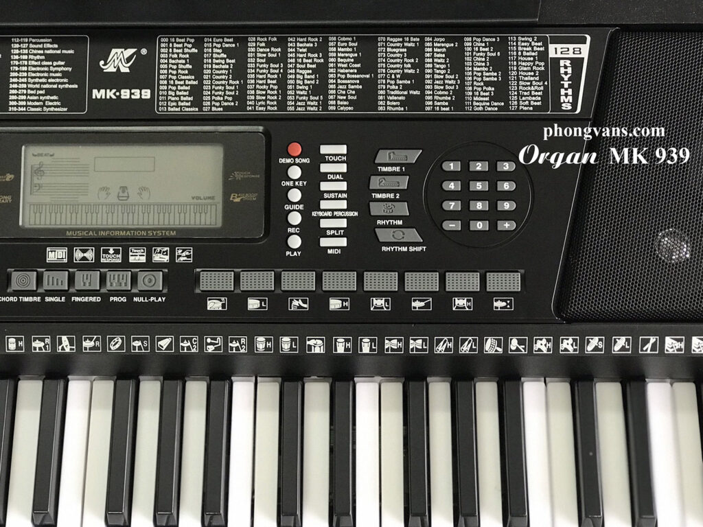 Đàn organ meike mk939 - Thiết bị trường học Phong Vân