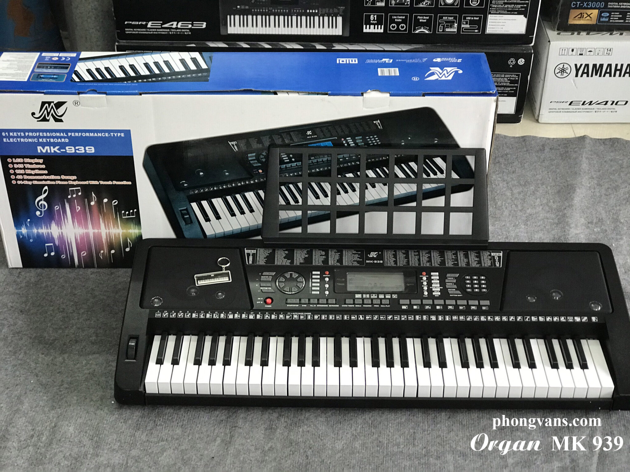 Đàn organ meike mk939 - Thiết bị trường học Phong Vân