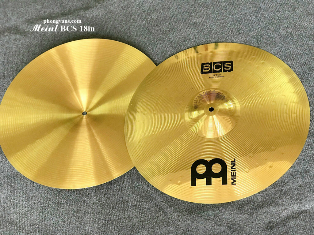 Xanh pan 18 inch crash Meinl Đức - Thiết bị trường học Phong Vân