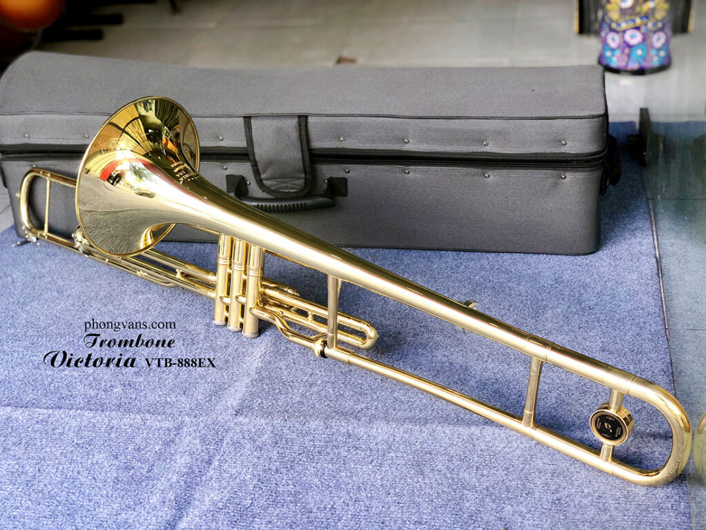 Kèn trombone phím bấm Victoria - Thiết bị trường học Phong Vân