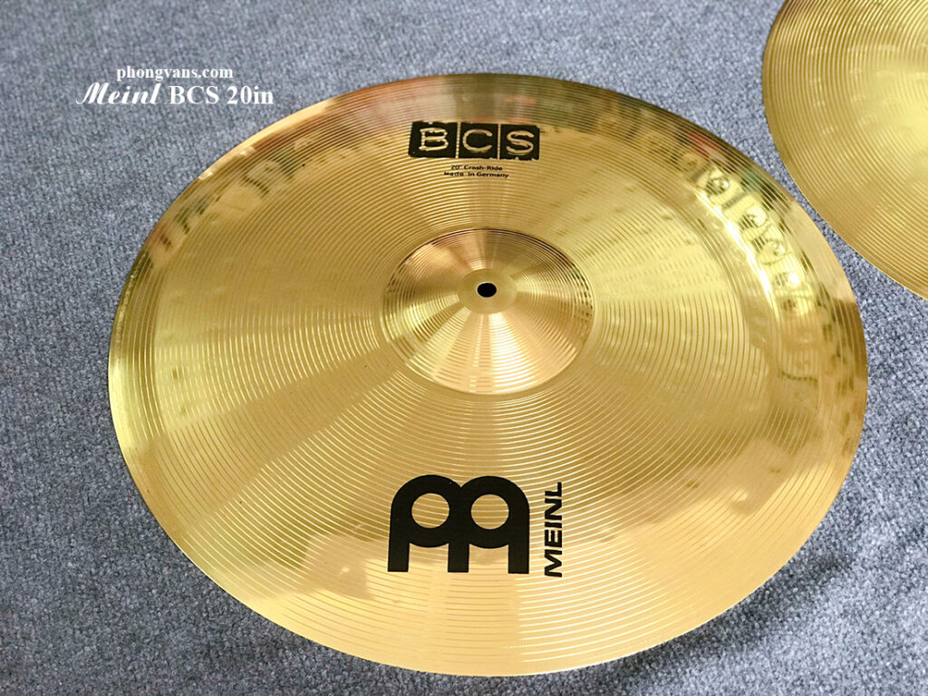 Lá cymbals 20 inch ride Hãng Meinl Đức - Thiết bị trường học Phong Vân