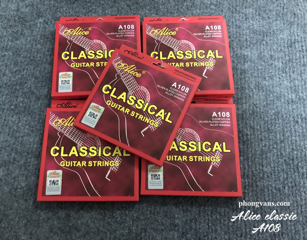Bán sỉ dây đàn guitar Alice giá rẻ - Thiết bị trường học Phong Vân