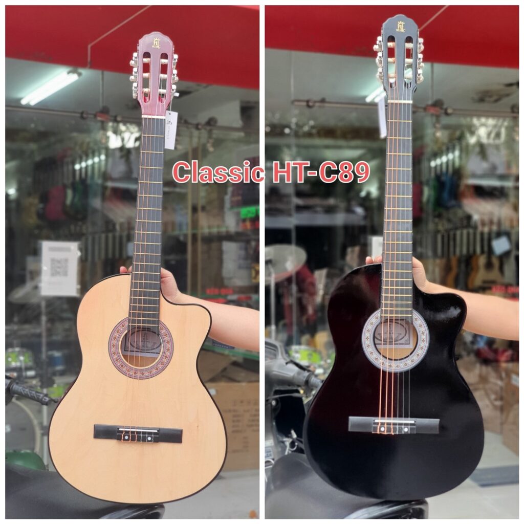 Guitar classic HT music HT-C89 dáng khuyết - PHONG VÂN MUSIC